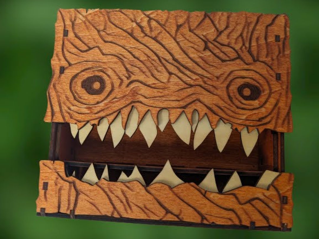 Monster Book Laser Cut and Engraved, Spooky Decor, Gothic Decor, Horror ...