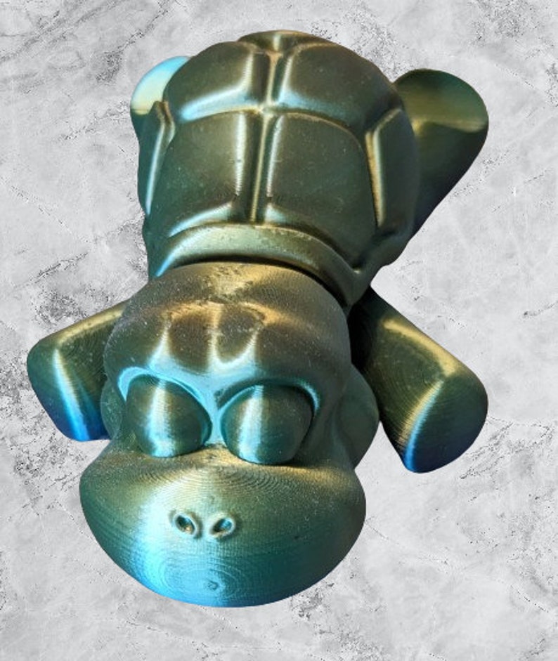 3d Printed Flexi Turtle Phone Stand - Etsy