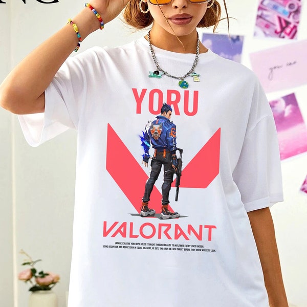 Valorant Tshirt Yoru - Etsy