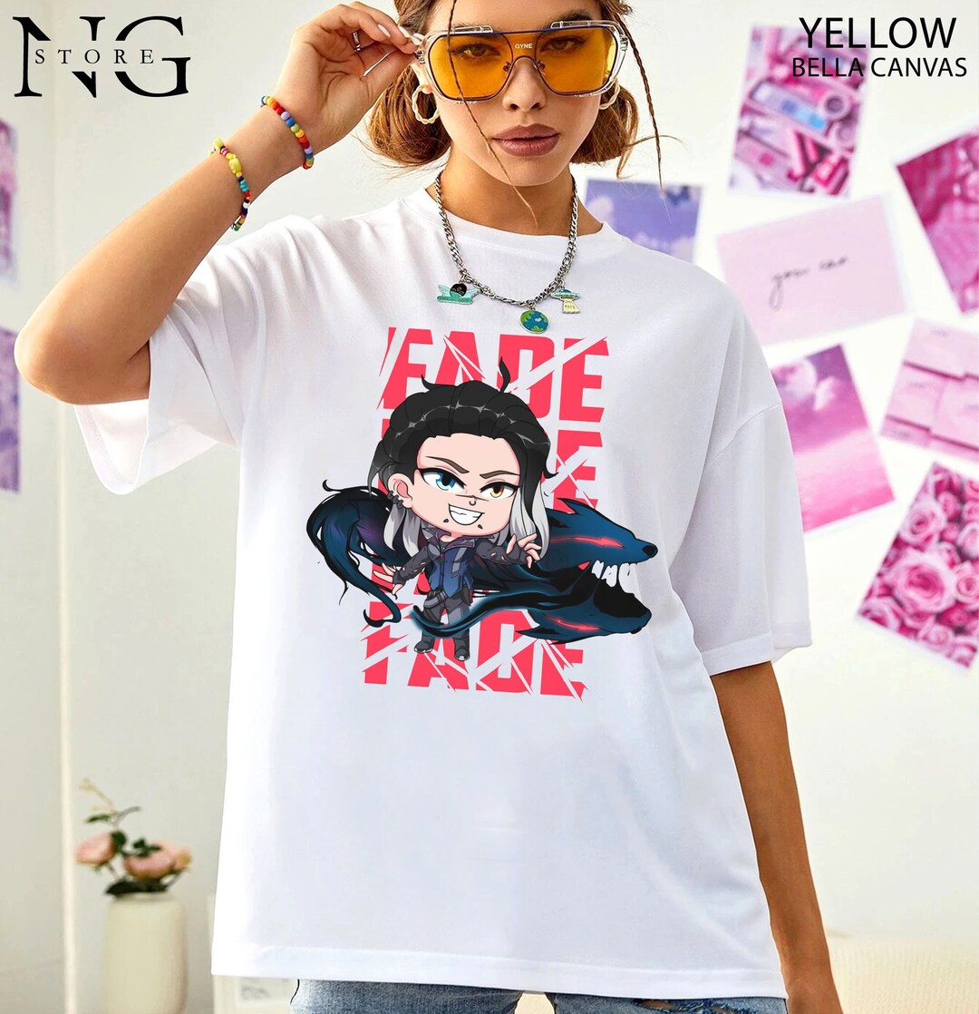 Fade Valorant Shirt Cute Chibi Agent Valorant Shirt Fade - Etsy