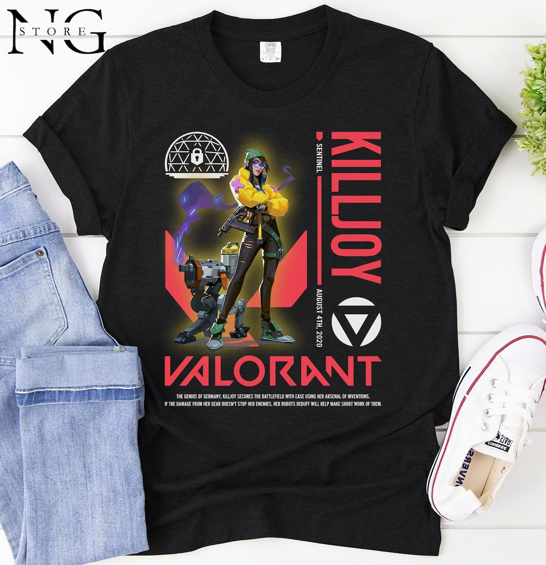 Killjoy Valorant Shirt, Agent Valorant Shirt, Sweatshirt, Hoodie, Gamer ...