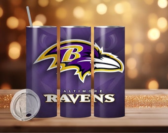 Custom Bling Baltimore Ravens / NFL Tumbler - Etsy