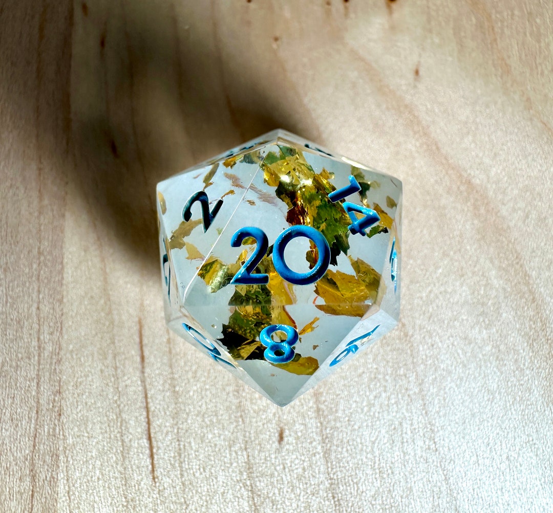 Frozen Wind Dice (single D20) - Etsy
