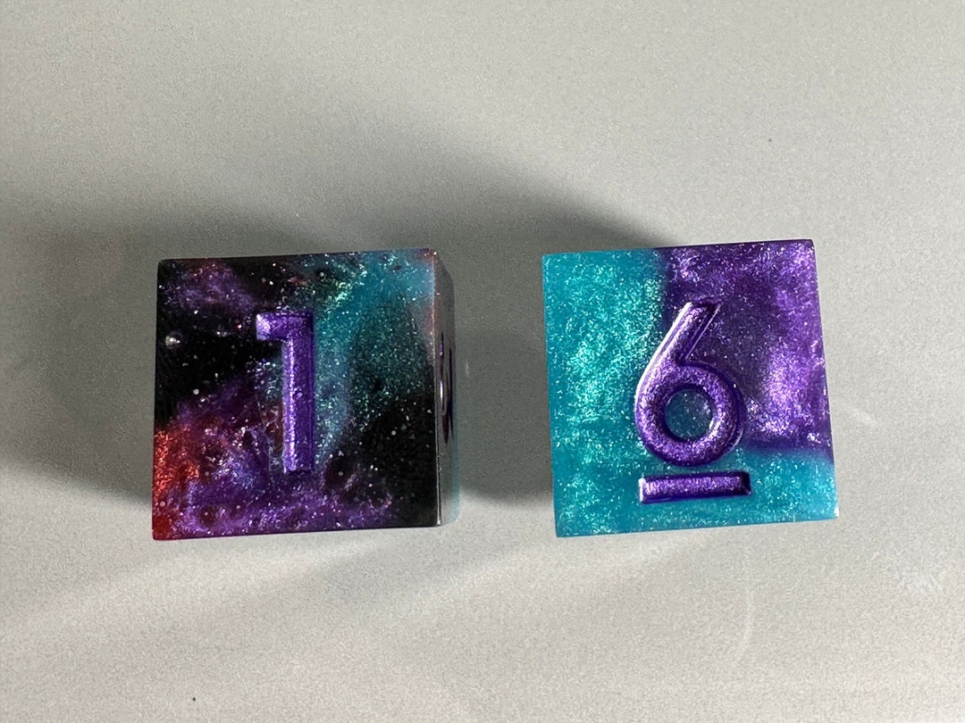 Color Spray Dice (2d6 Pair) - Etsy