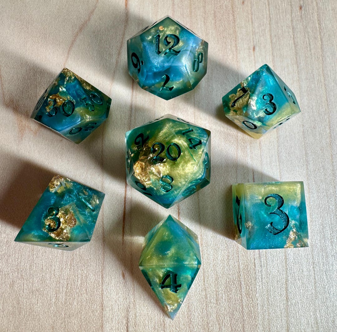 Treasures of the Sea Dice - Etsy