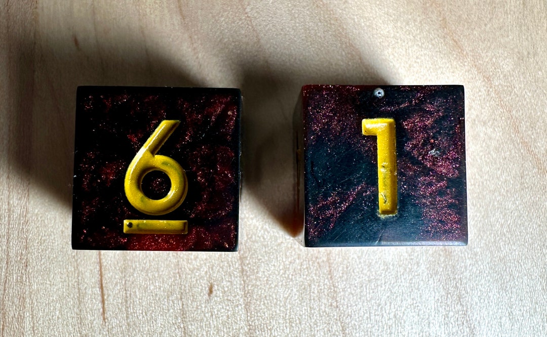 Dark Destiny Dice 2d6 Pair - Etsy