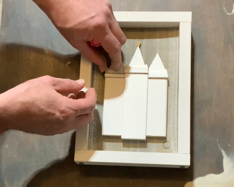 DIY Wooden Craft Kit - Salt Lake Temple 9”x7” - Etsy