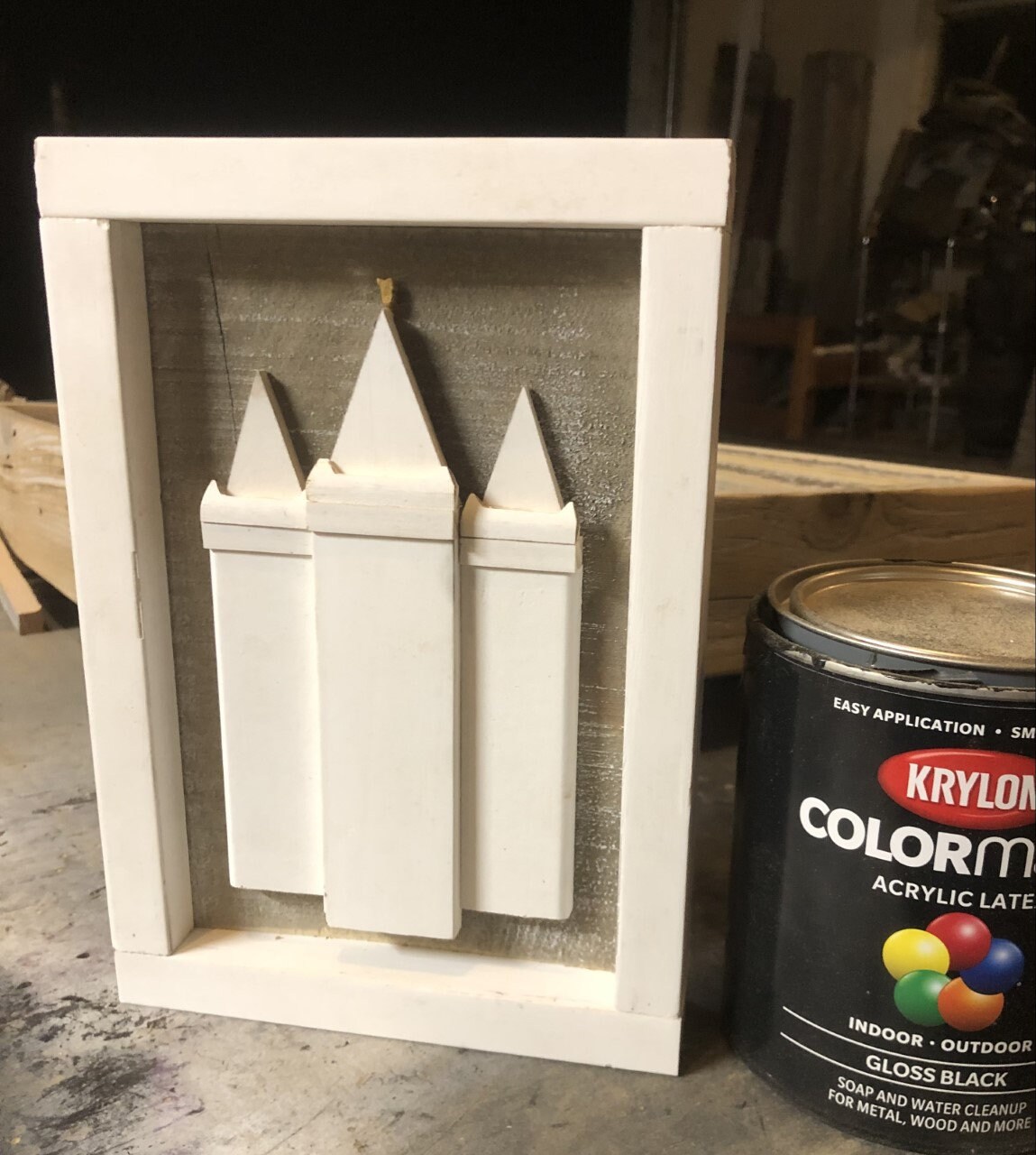 DIY Wooden Craft Kit - Salt Lake Temple 9”x7” - Etsy