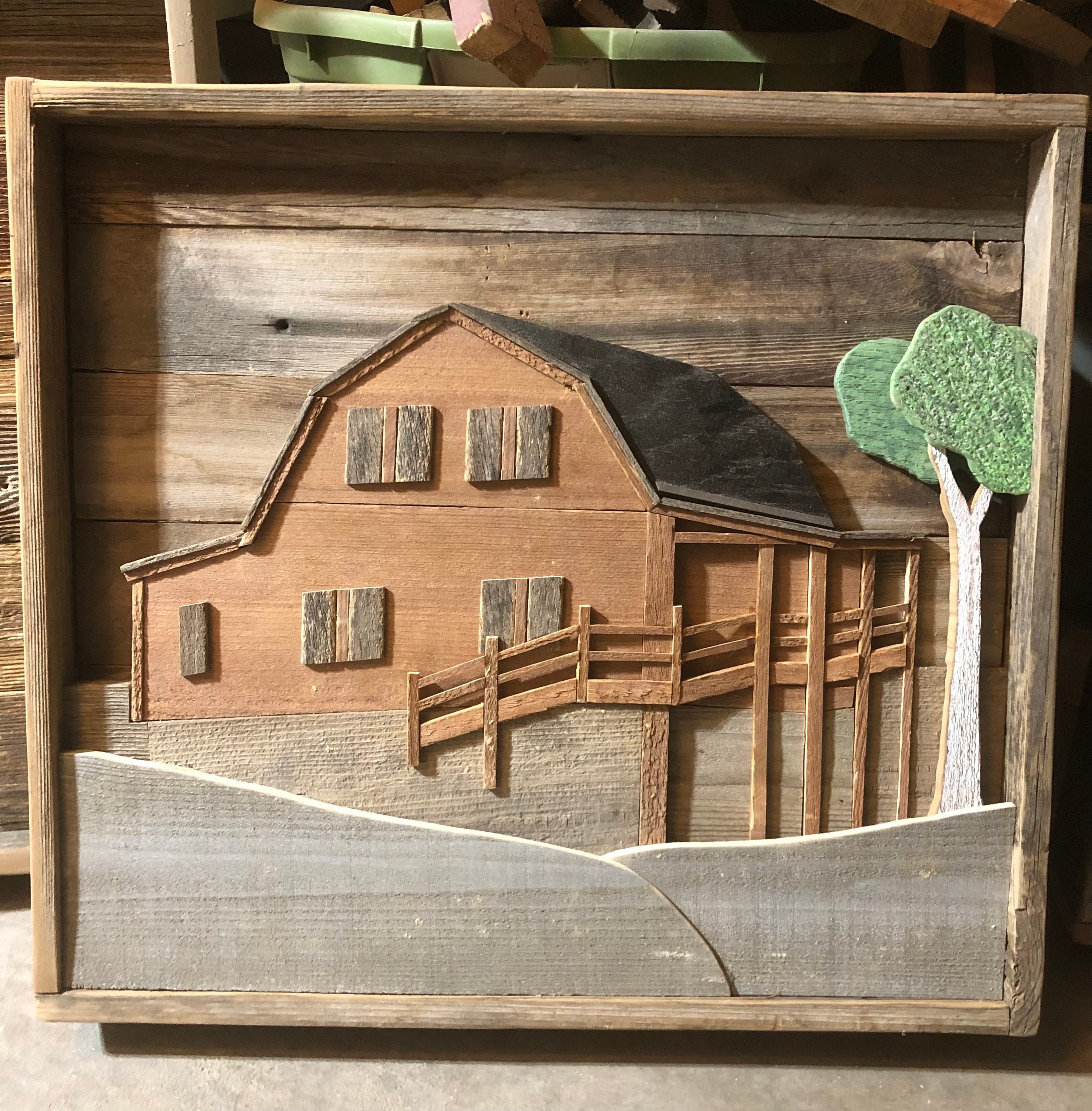 Custom Photo in Wood - Etsy