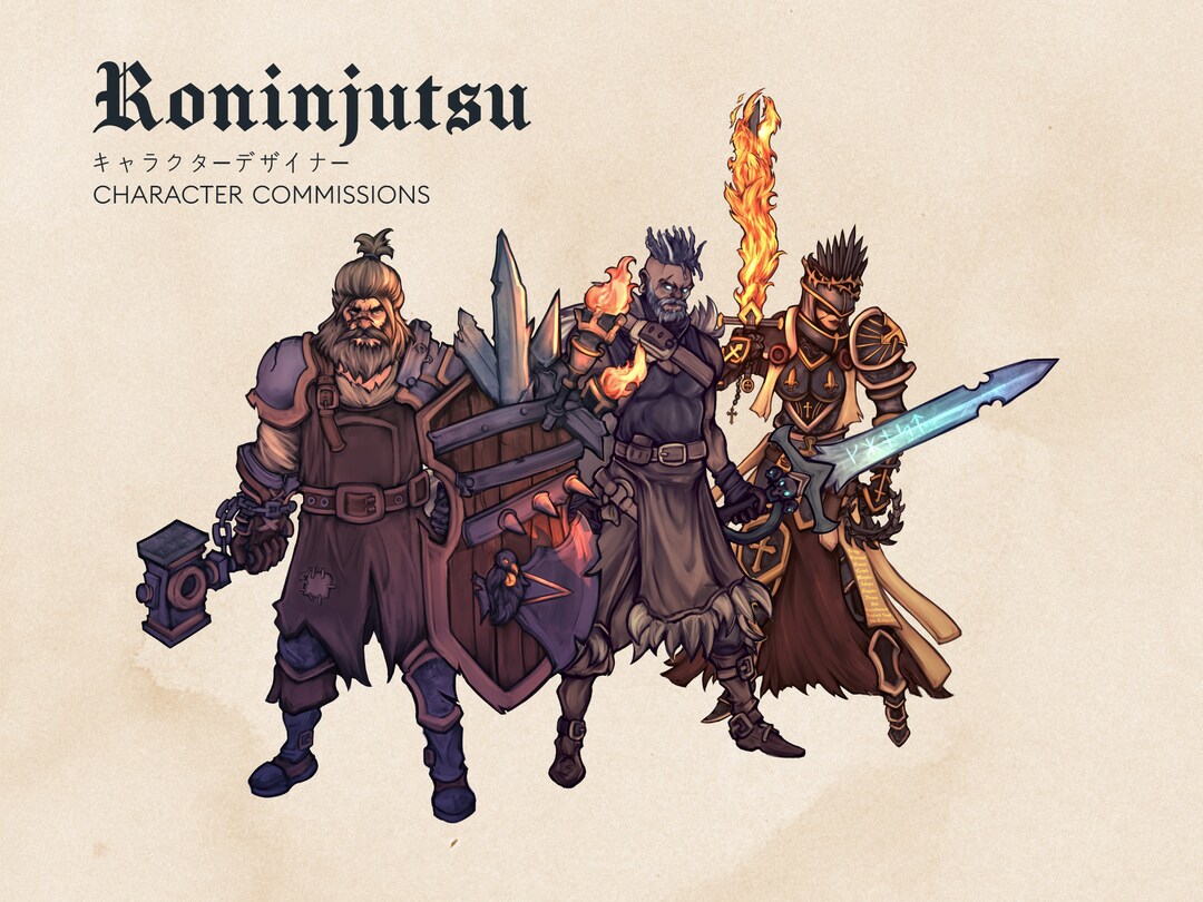 Dnd Character Commission Dungeons and Dragons, D&D, Pathfinder Art ...