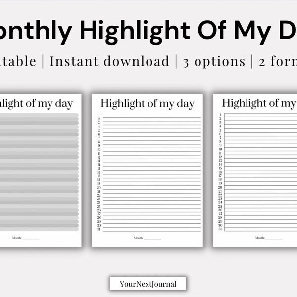 Highlight of My Day - Etsy