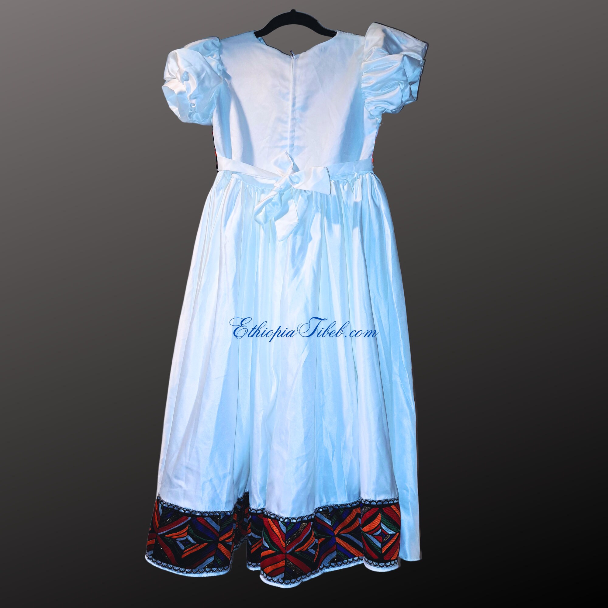 Ethiopia Tibeb Big Girls White Dress - Etsy