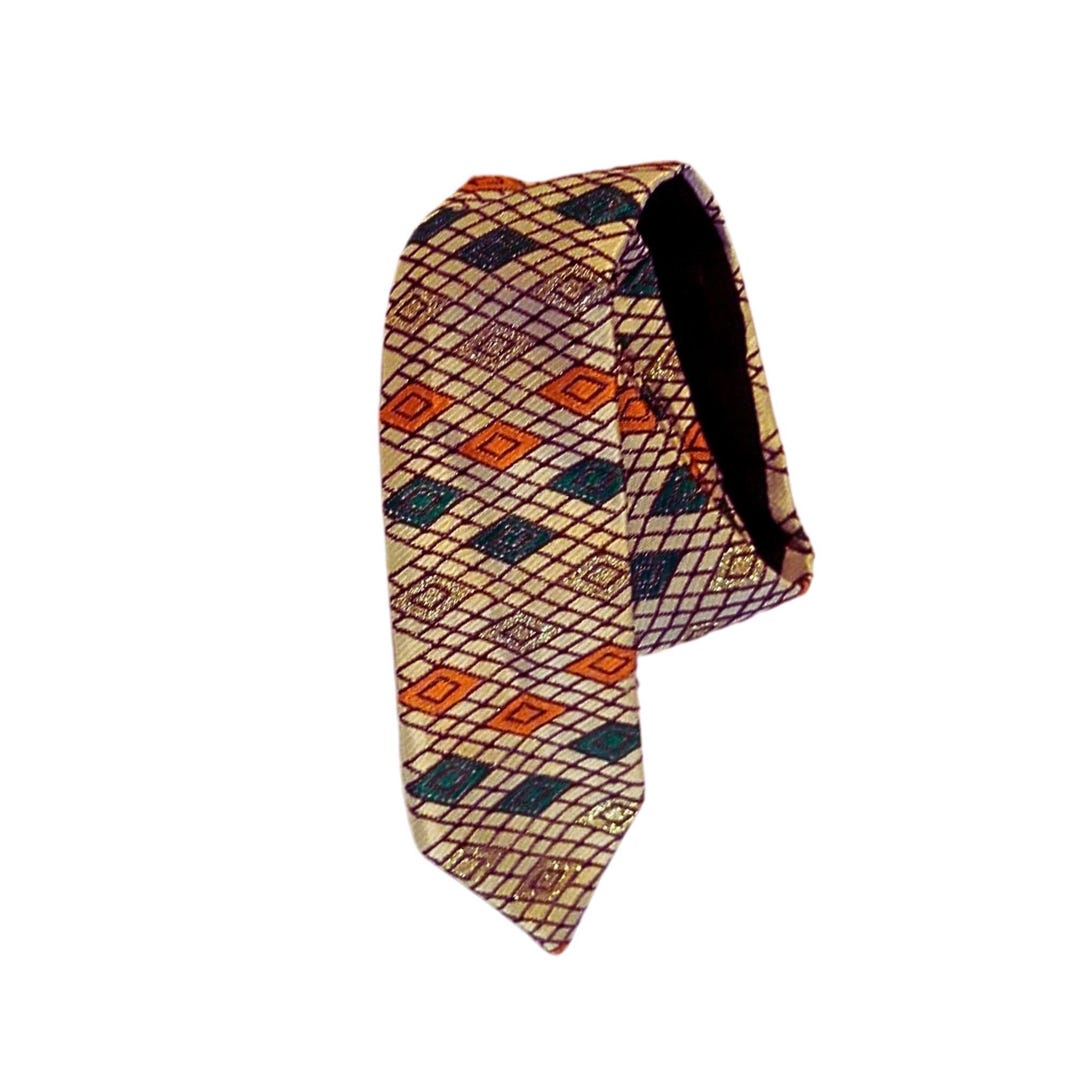 Handmade Ethiopian Tibeb Diamond-pattern Tie - Etsy