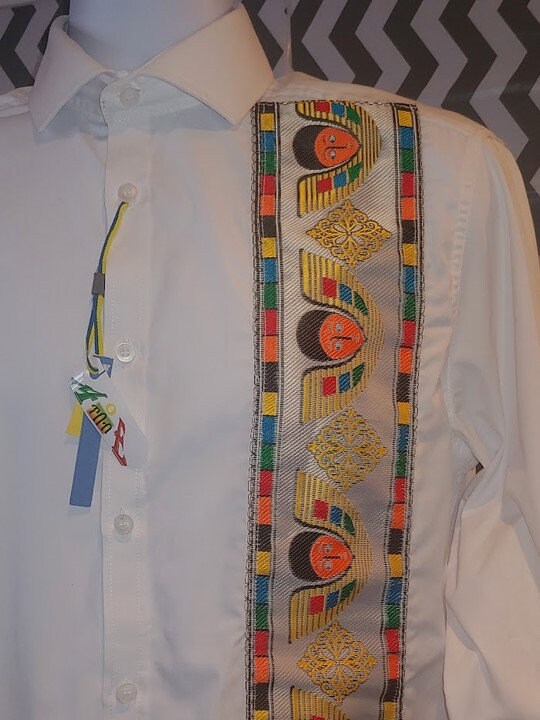 Ethiopia Tibeb Men's Shirt Angle Design - Etsy