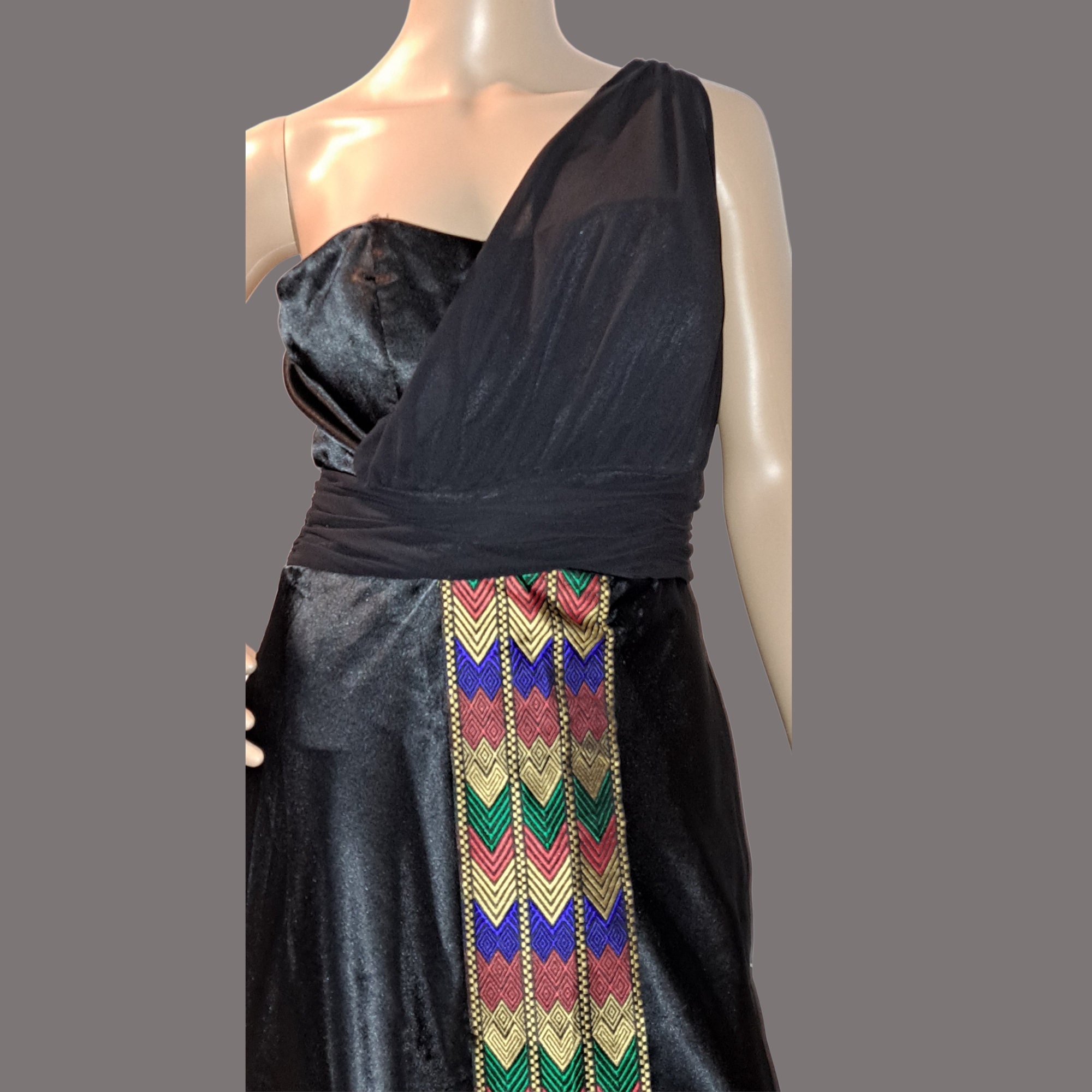 Ethiopia Tibeb Black Wedding Dress - Etsy