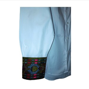 Ethiopia Tibeb Yellow Angel Design Men's Dress Shirt - Etsy