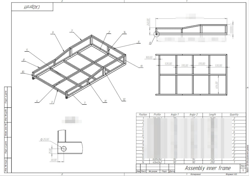 Ramp Less Drop Bed Easy Load Motorcycle Trailer. Plans. PDF. - Etsy