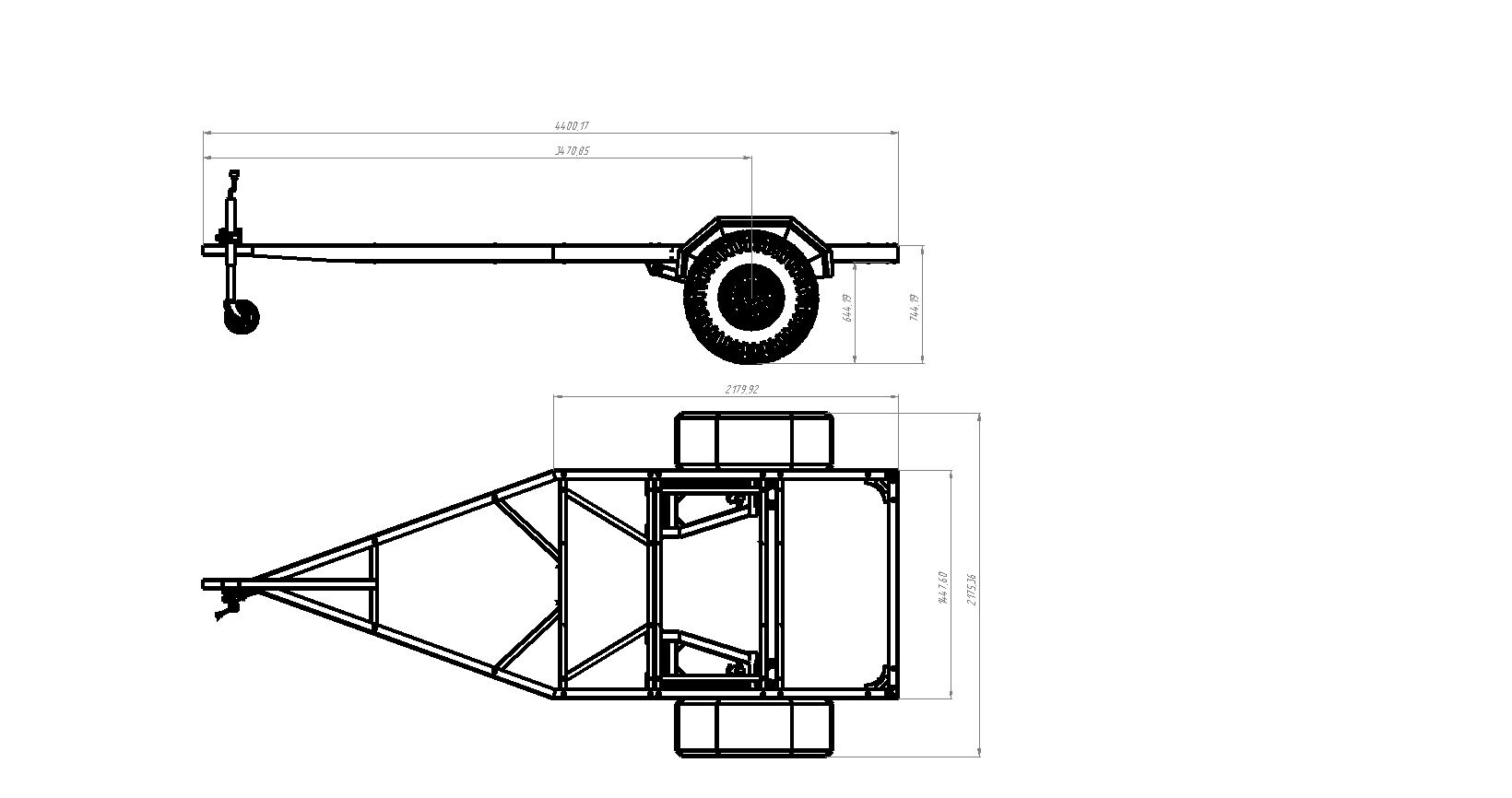 Camper Frame off-road. Plans. PDF. DXF. 3d Model - Etsy