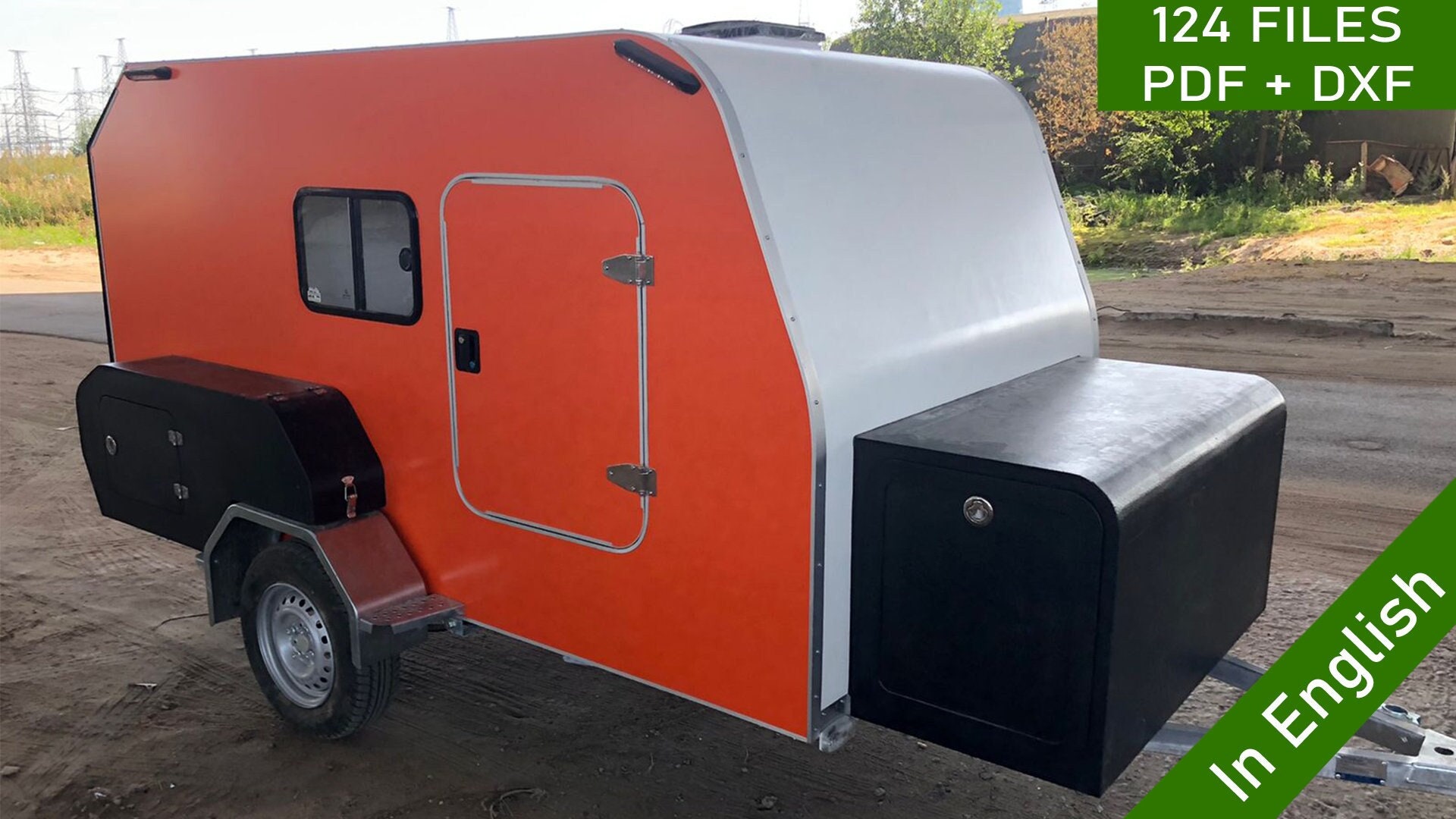 Camper With Your Own Hands. DXF and PDF Drawings - Etsy