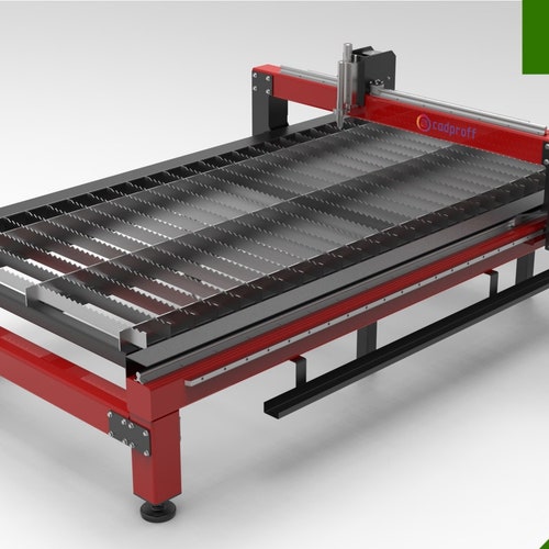 CNC Plasma Router Machine Plans 1250x2500 - Etsy