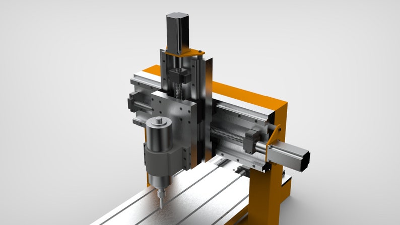 CNC Metal Milling Machine Plans and DXF Files Building Info - Etsy