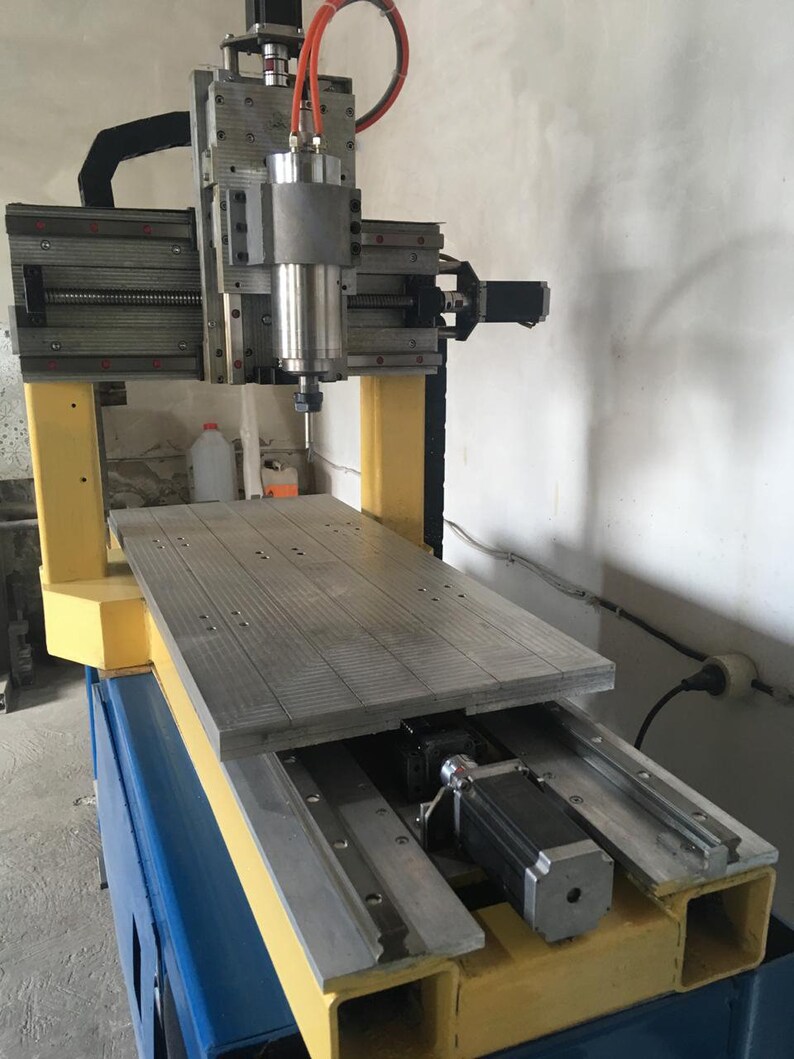 CNC metal milling machine Plans and DXF files, Building Info and 3D ...