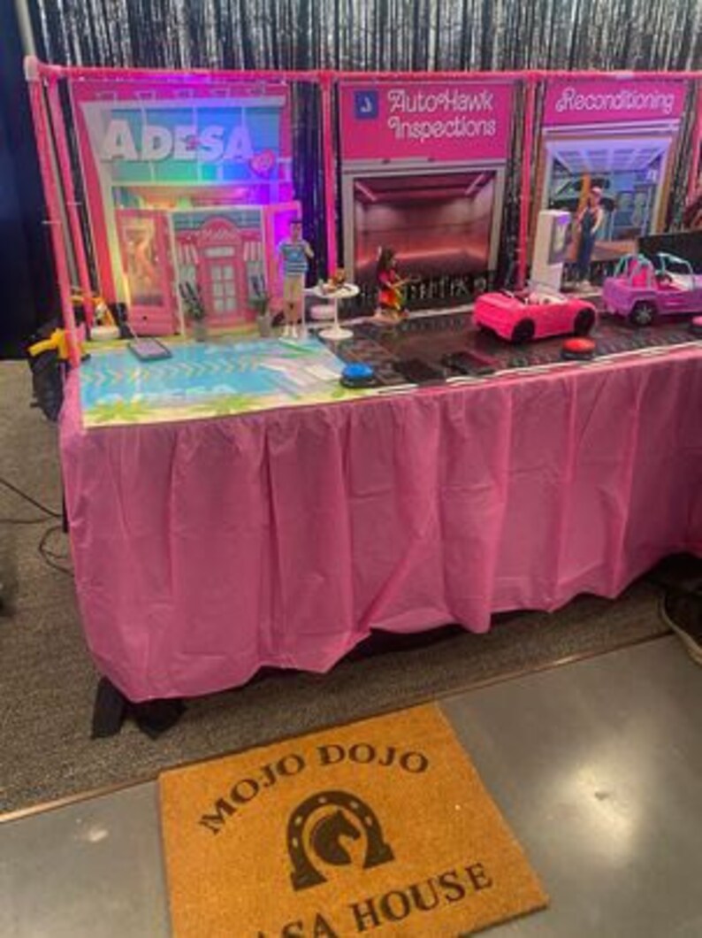 Mojo Dojo Casa House Door Mat, Barbie Movie Funny Door Welcome Mat ...