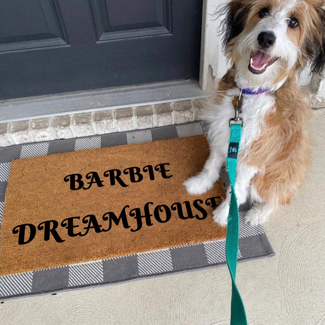Barbie Movie Mat Barbie Dream House Door Mat Welcome - Etsy