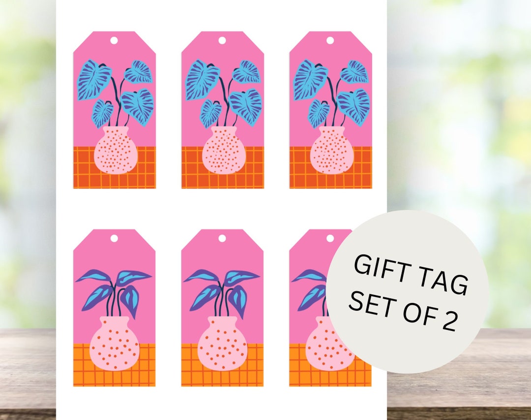 Modern GIFT TAGS, to From Gift Tag Printable, Printable Gift Tag ...