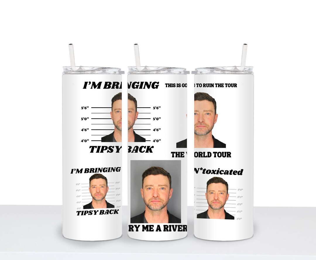 Justin Timberlake Ruin the Tour Mug Drinking Cup DWI Tumbler Birthday ...