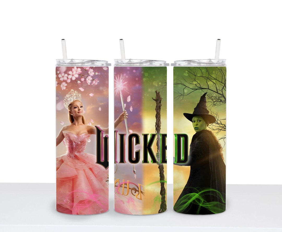 Wicked Movie HOLOGRAPHIC OZ Musical Tumbler 20oz Gift Drinking Cup - Etsy
