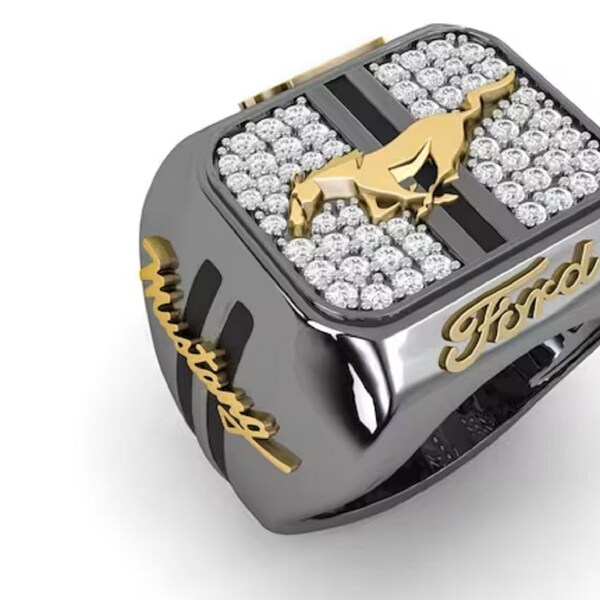 Ford Mustang Rings - Etsy