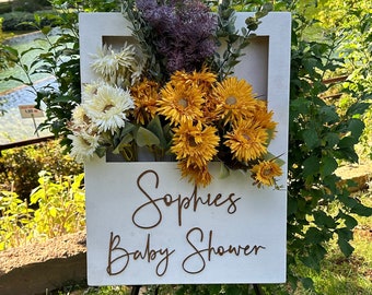 Floral Bloom Boxes I Floral Box I Welcome Sign I Wedding I Bridal ...