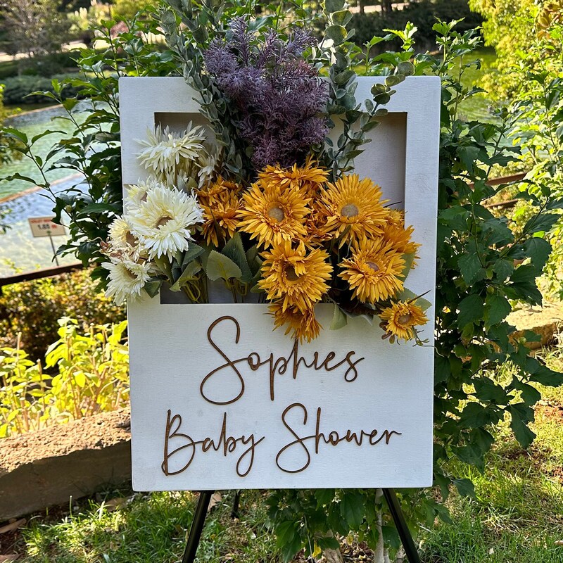 Flower Box Sign - Etsy