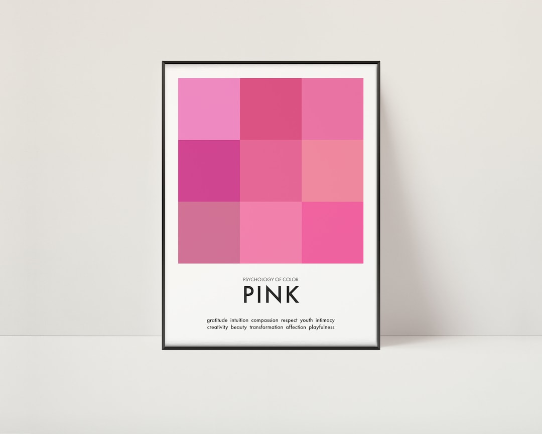 Printable Art | Digital Download | Instant Art | Color Psychology ...