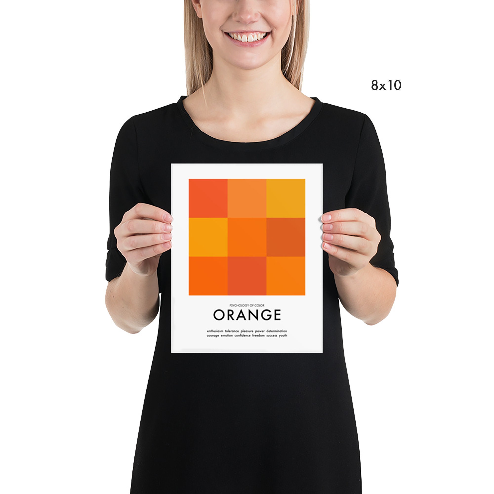 Fine Art Print | Color Theory | Studio Art | Psychology | Monochromatic ...
