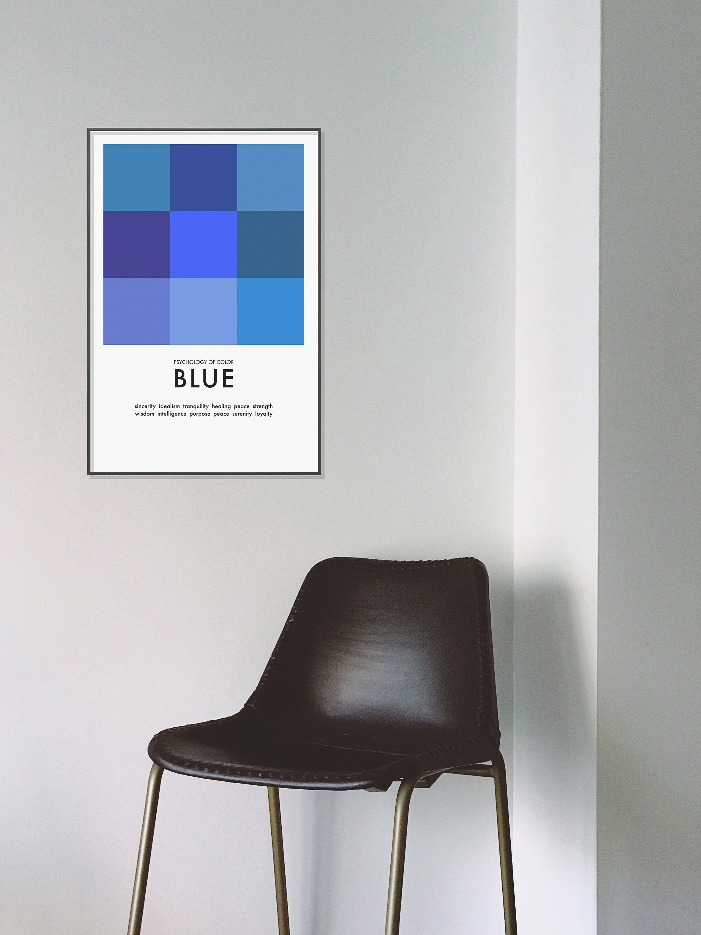 Printable Art | Digital Download | Instant Art | Color Psychology ...