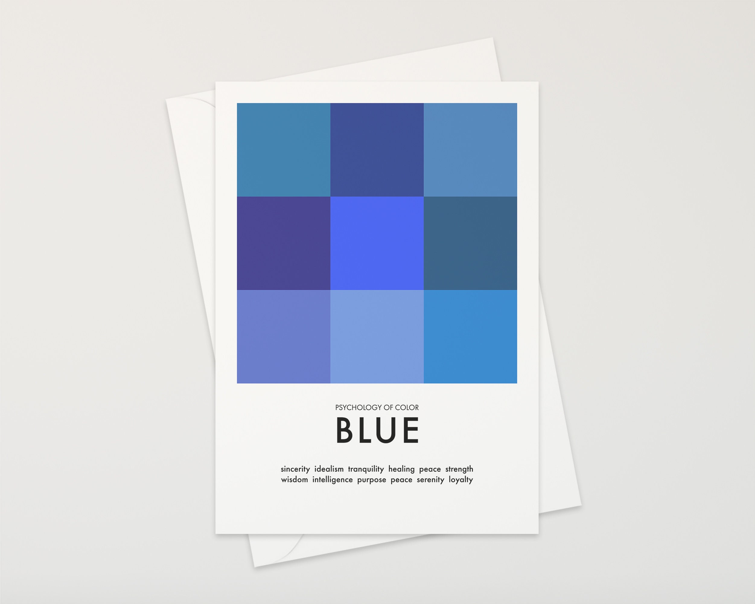 Printable Art | Digital Download | Instant Art | Color Psychology ...