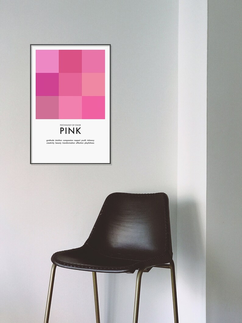 Printable Art | Digital Download | Instant Art | Color Psychology ...