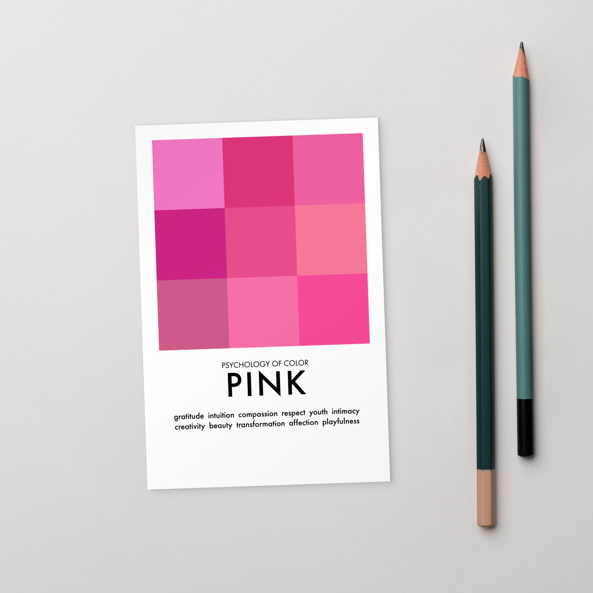 Postcard Sets Art and Design Color Theory Psychology of Color ...