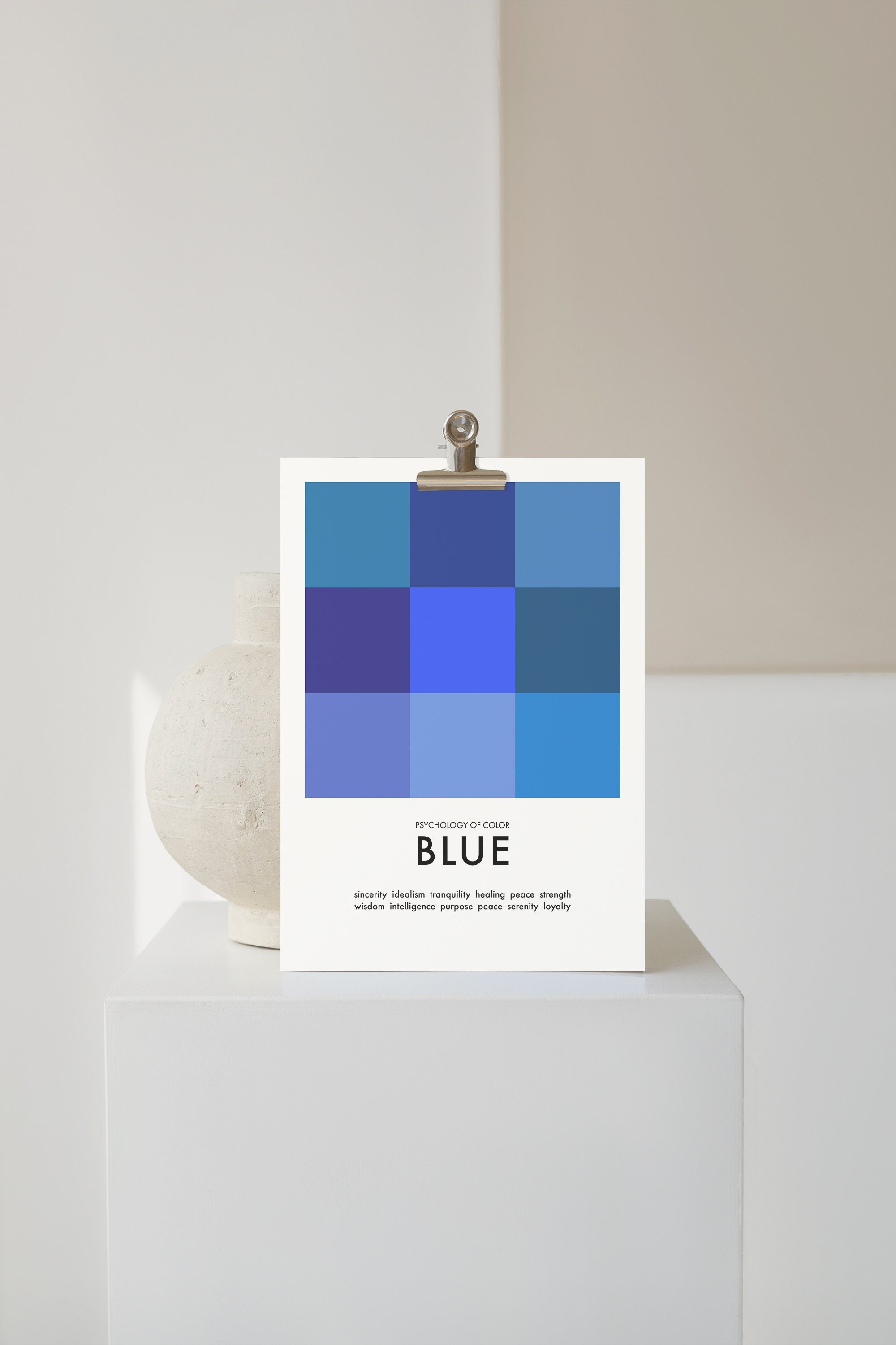 Printable Art | Digital Download | Instant Art | Color Psychology ...