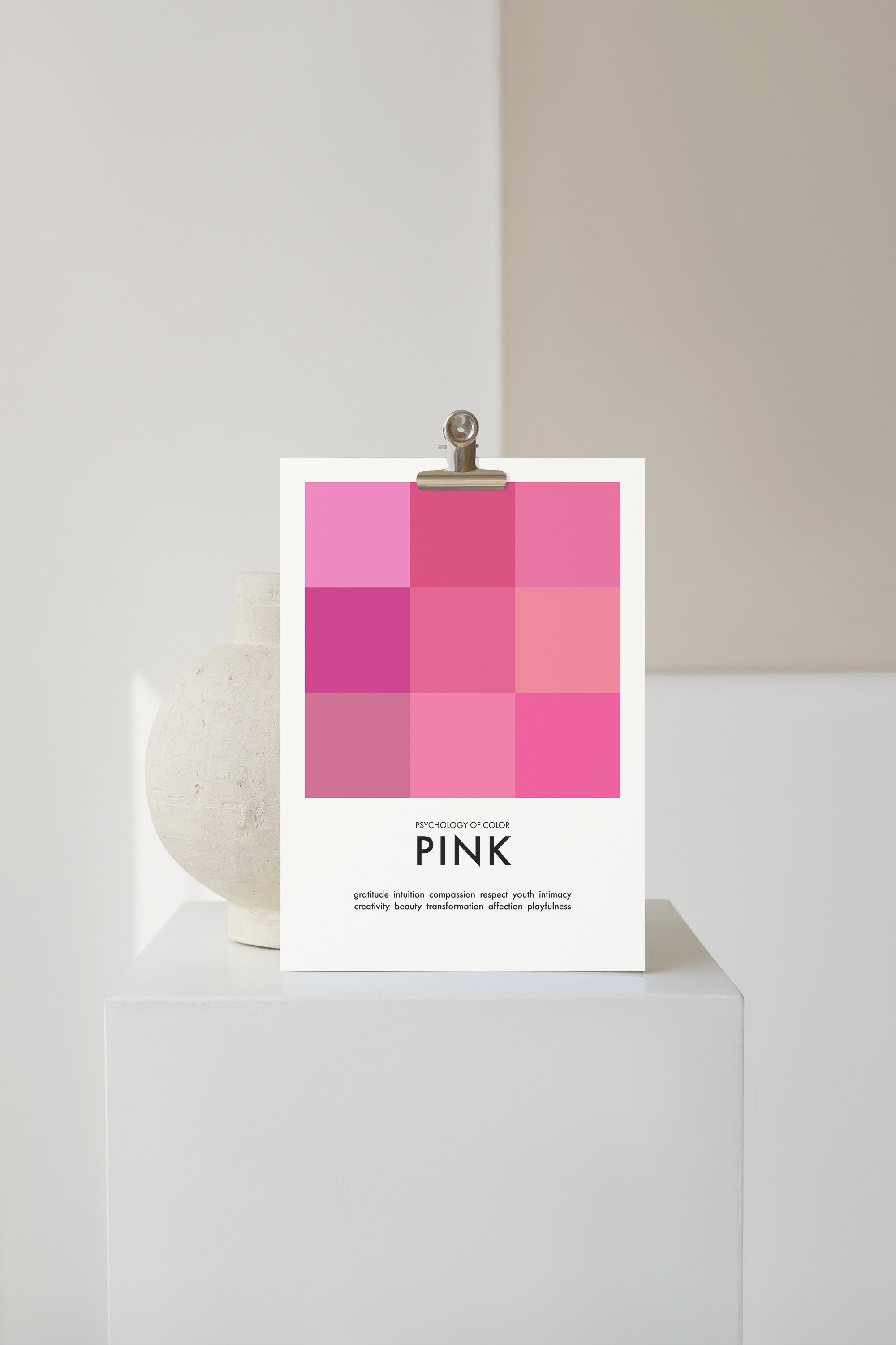 Printable Art | Digital Download | Instant Art | Color Psychology ...