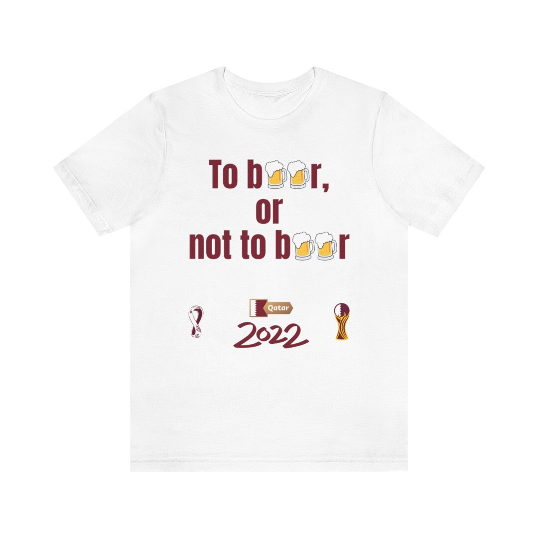 World Cup 2022 Qatar Funny Beer Football World Cup to - Etsy