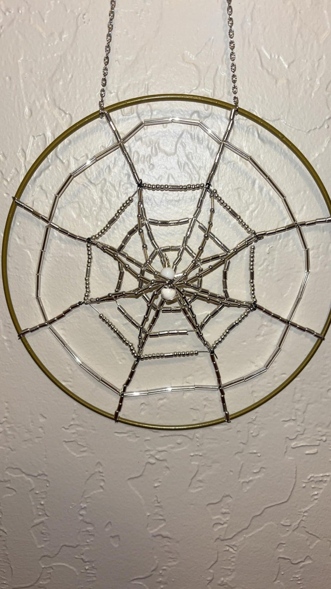 Beaded Spider Wed With Spider - Etsy