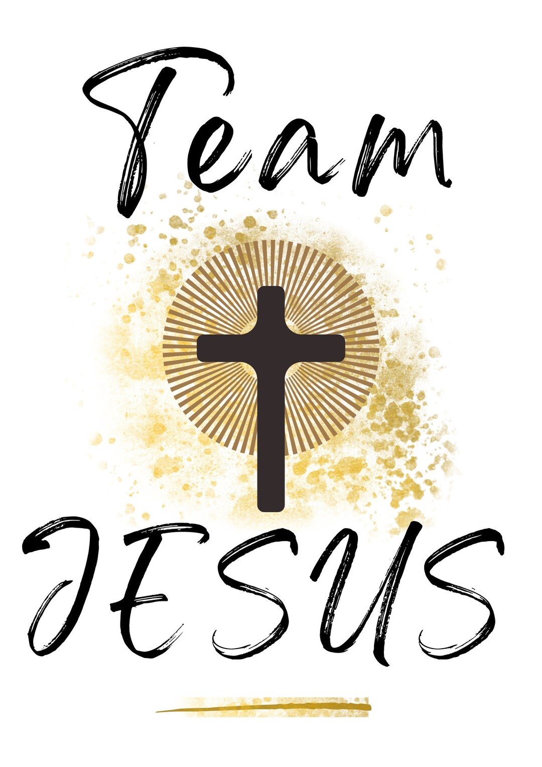 TEAM JESUS Prophetic Wall Art - Etsy
