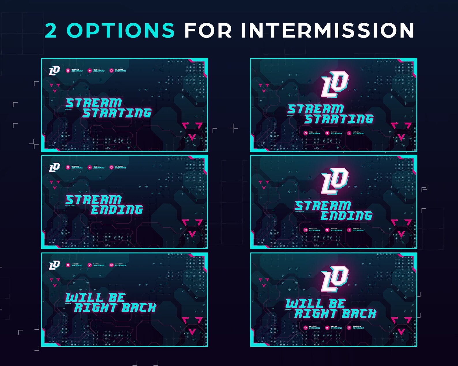 Broadcast Overlay Overlay Streaming Animated Stream Overlay - Etsy