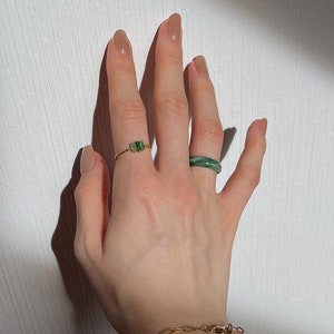 Colorful Recycled Plastic Rings // Trendy and Unique Plastic Rings ...