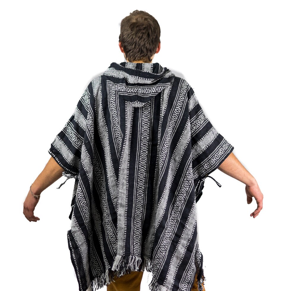 Poncho With a Hood With Multiple Use - Etsy