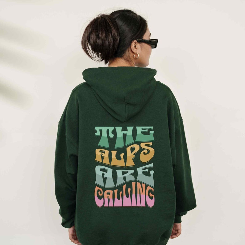 The Alps Are Calling Sweater, Apres Ski Sweater, Gifts for Skier, Back ...