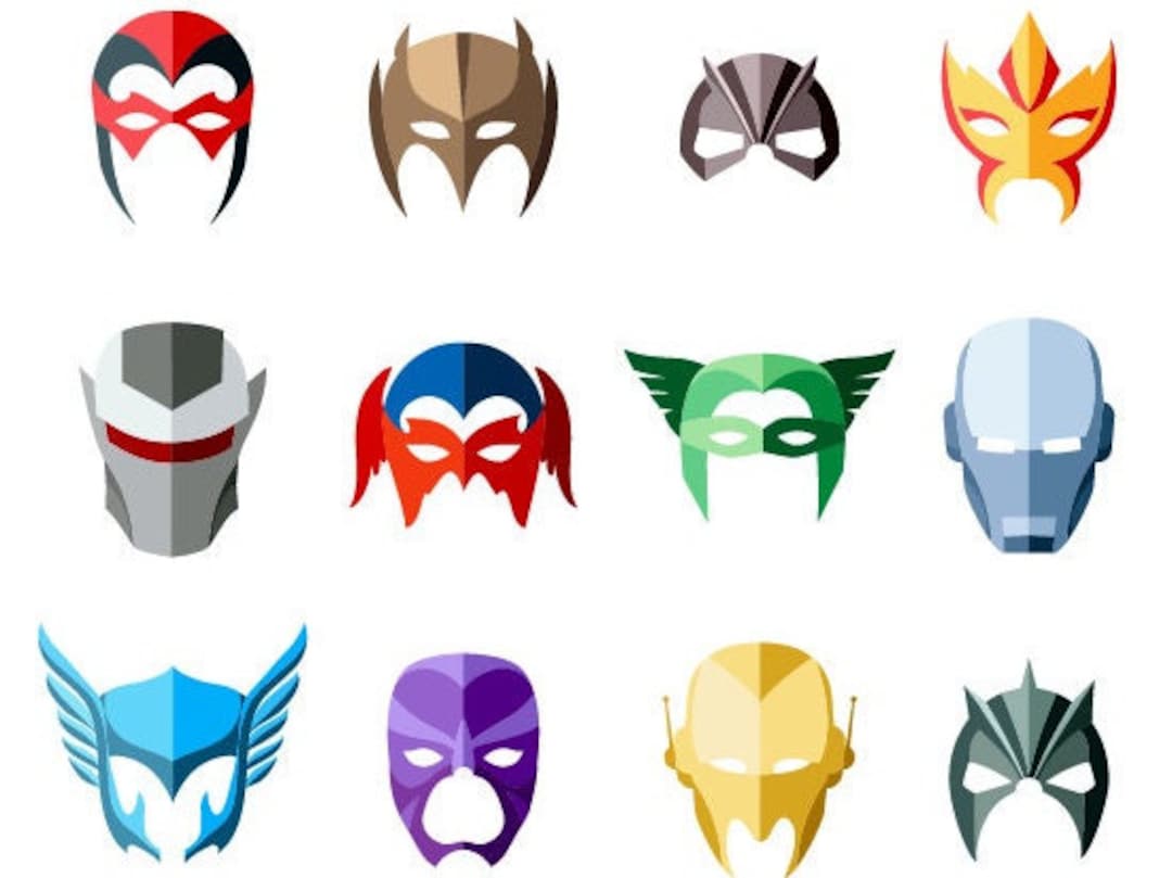 Super Hero Mask SVG, Superhero Mask Png,superhero Mask Clipart ...